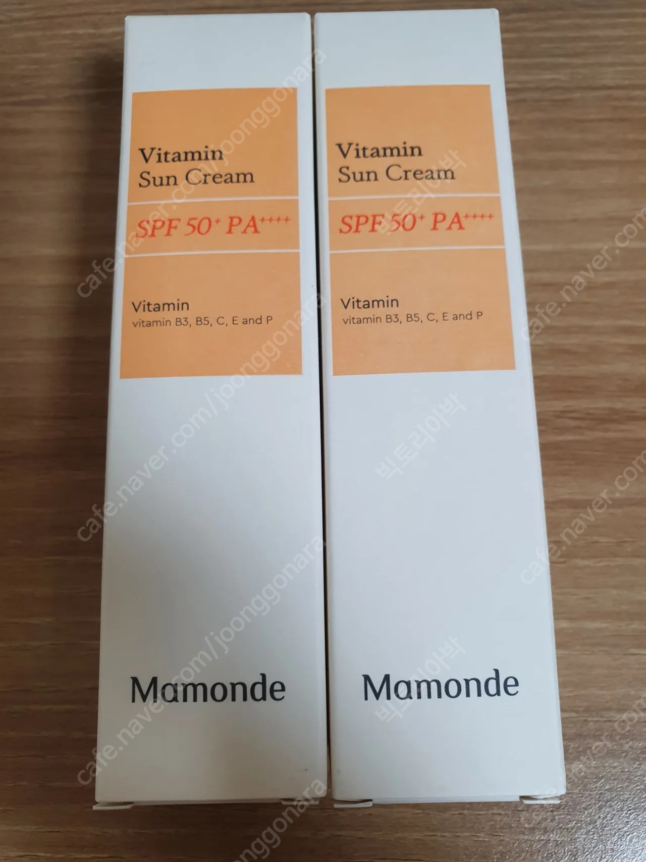 마몽드 비타민 선크림 50ml 2개 스킨케어 중고나라